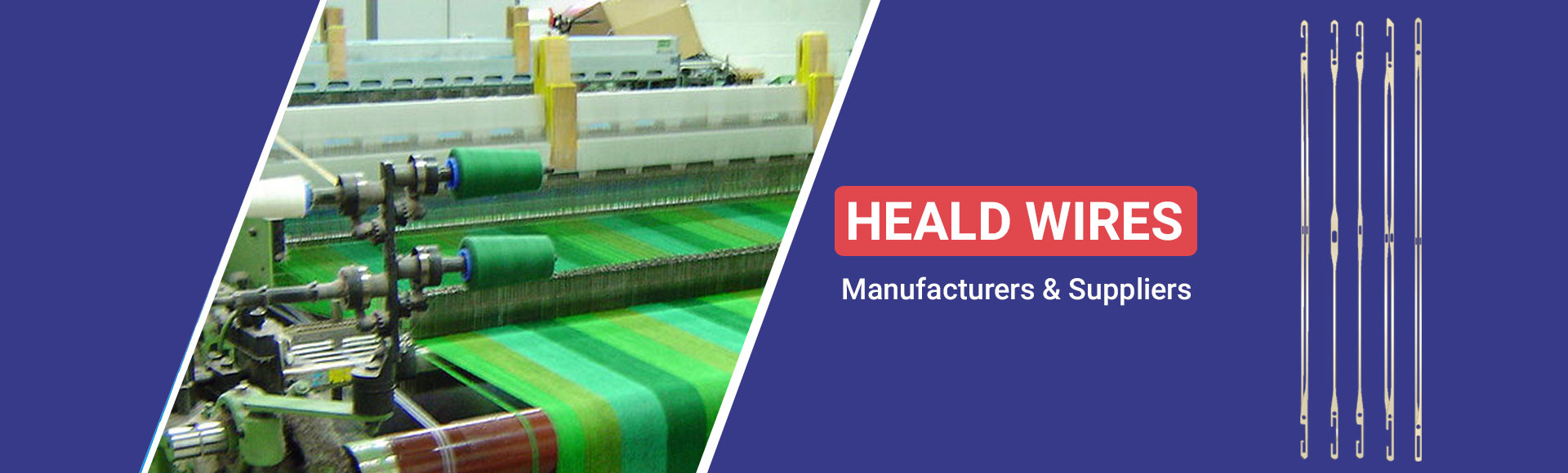 Textile Drop Wire Manufacturer | Drop Pins Supplier in Ahmedabad, India